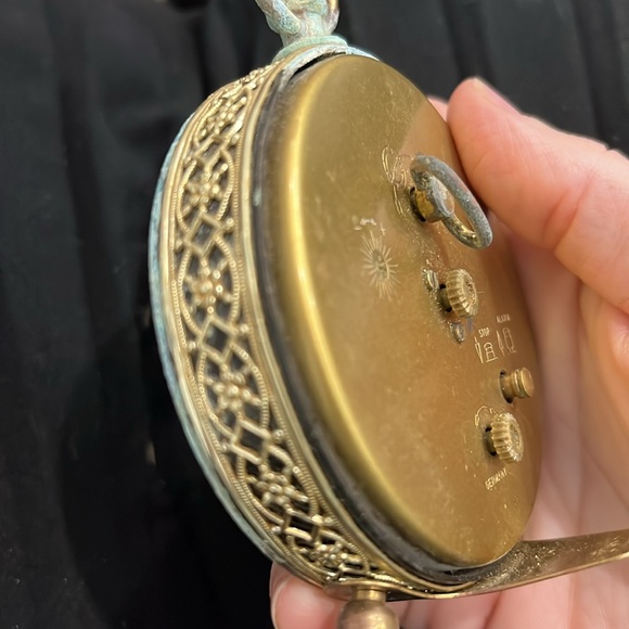 Bulova | Other | Bulova Vintage Mini Standing Clock | Poshmark
